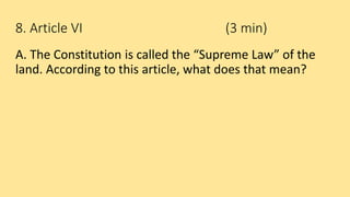 Constitution principles images | PPTX | Civic affairs | Politics