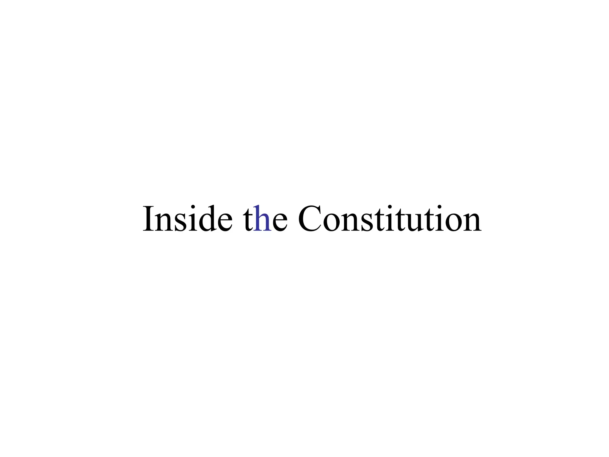History of the Constitution | PPT