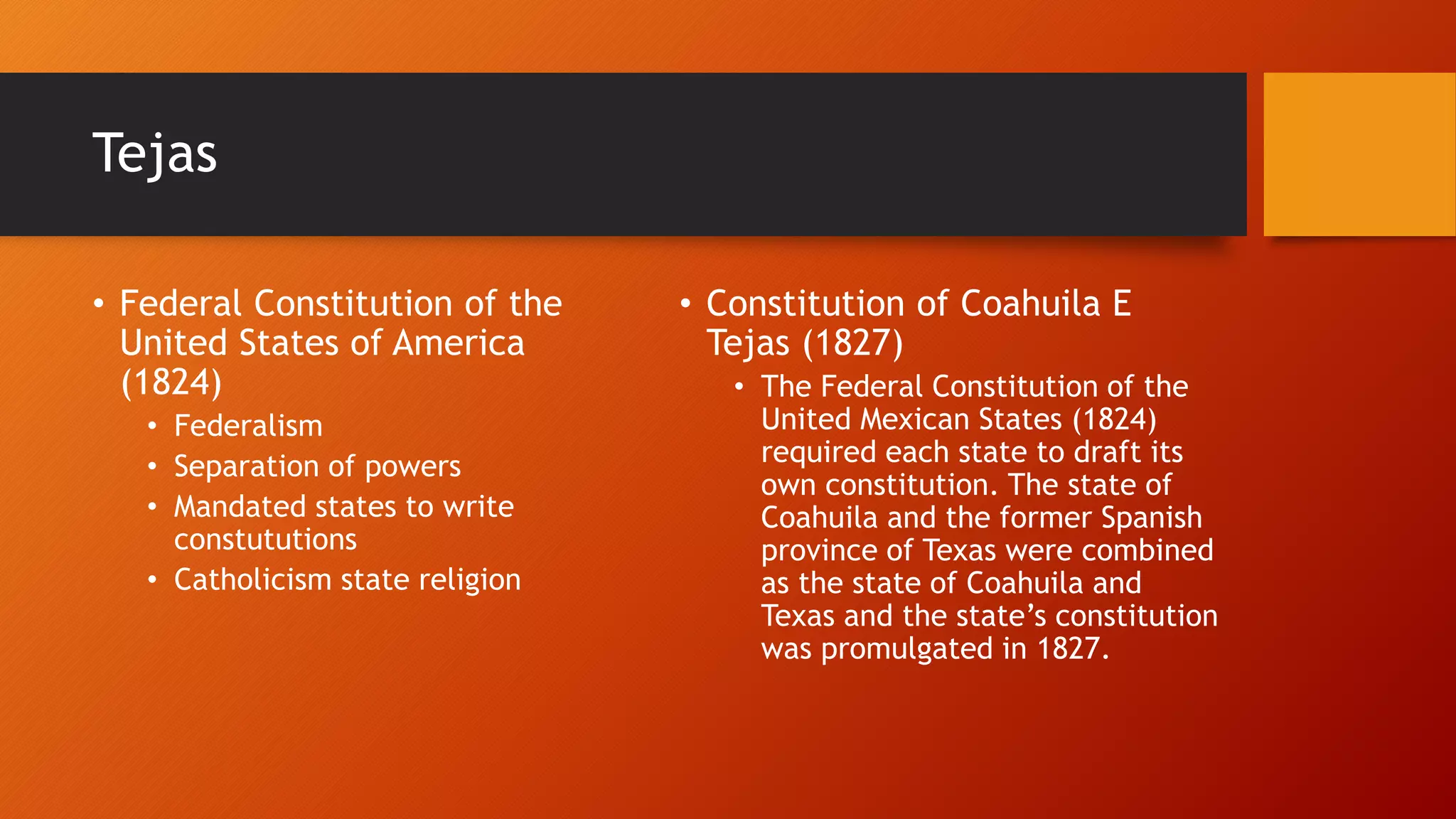 Constitutions Texas | PPTX