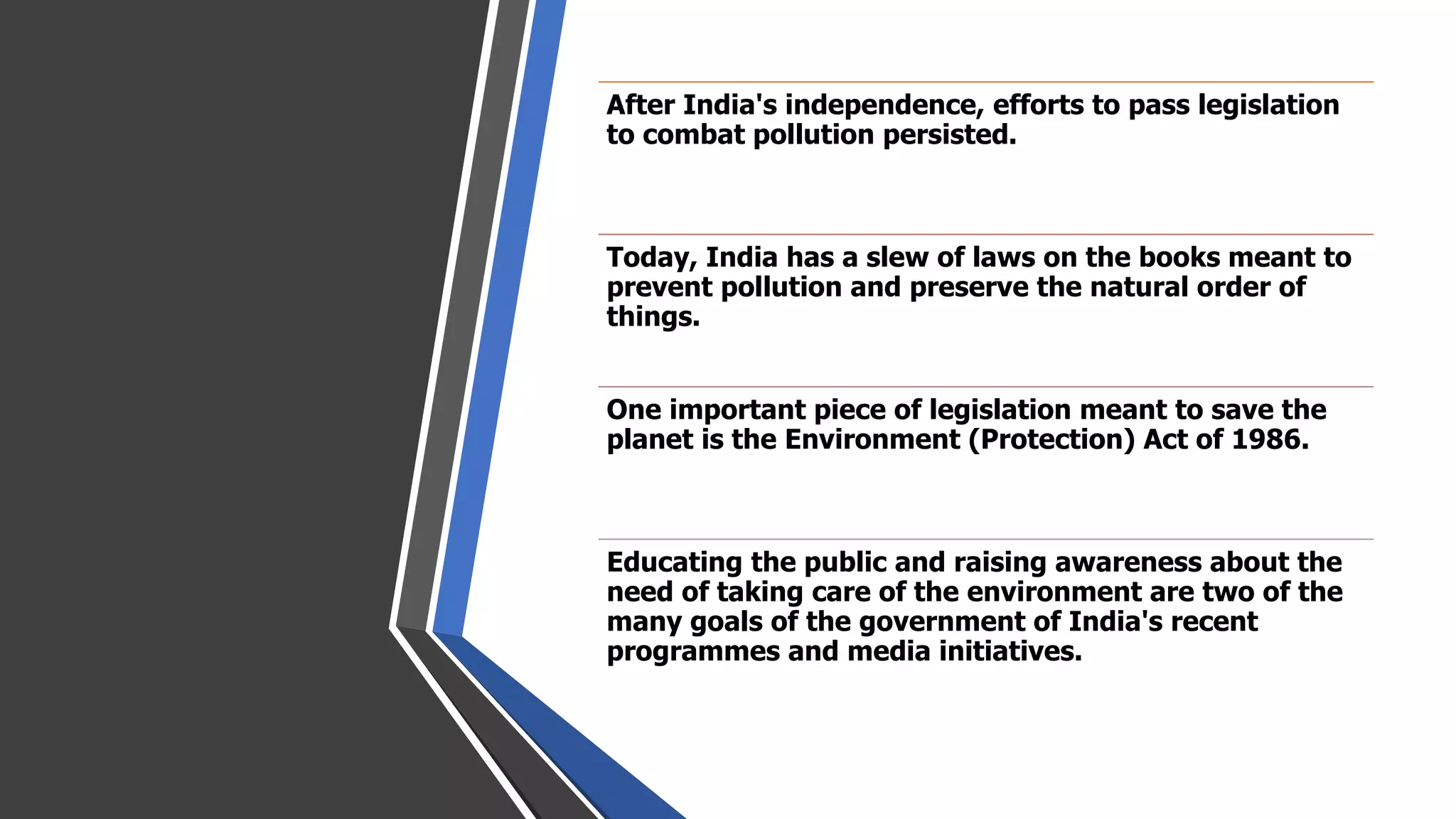 CONSTITUTIONAL PROVISIONS FOR THE PROTECTION OF ENVIRONMENT | PPTX