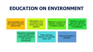 CONSTITUTIONAL PROVISIONS FOR THE PROTECTION OF ENVIRONMENT | PPTX