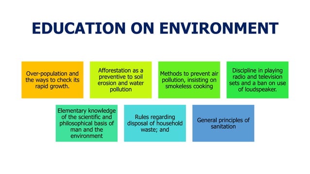 CONSTITUTIONAL PROVISIONS FOR THE PROTECTION OF ENVIRONMENT | PPTX
