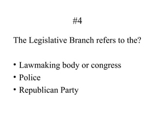 Constitutution quiz | PPT