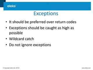 cpp-2013 #11 Constness and Exceptions | PPT