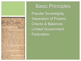 Principles of the Constitution | PPT