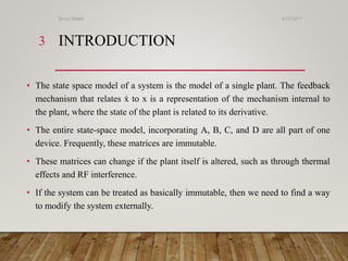 Constrained state feedback control | PPTX