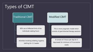 constraint induced movement therapy.pptx