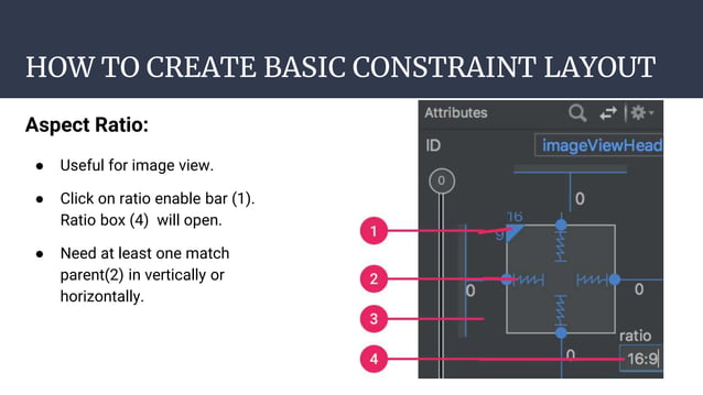 Constraint layout - Cutting edge Android layout design | PPT
