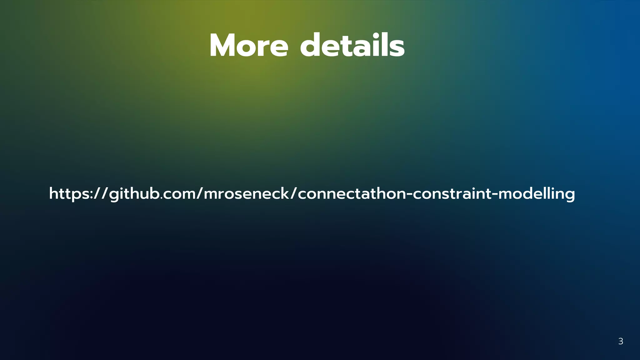 Constraint Modelling With Schemas