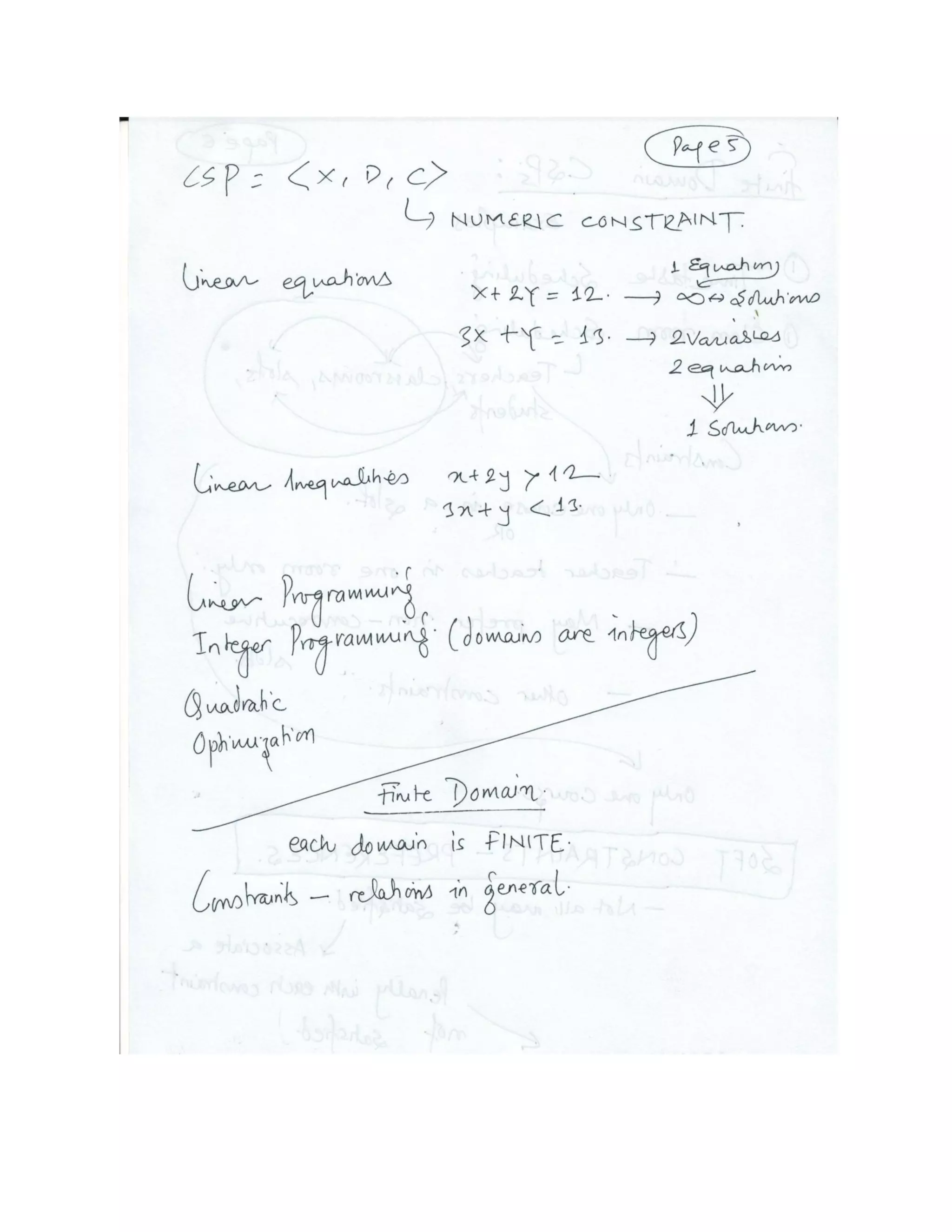 Constraint Satisfaction Problem Pdf
