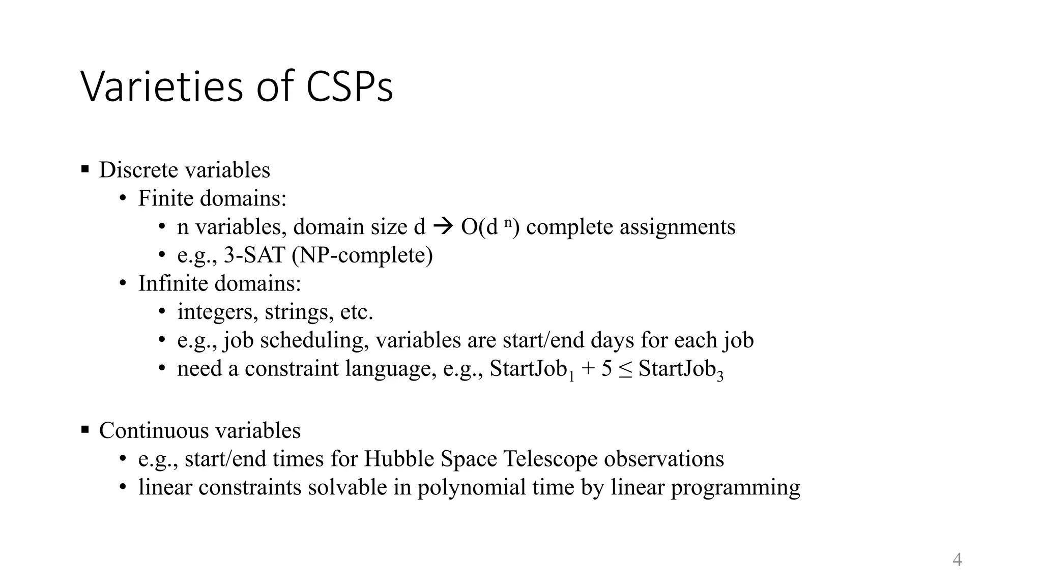 Constraint Satisfaction Problem Csp Cryptarithmetic Graph Coloring 4 Queen Sudoku Ppt