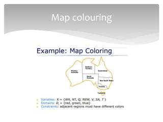 Constraint satisfaction problems (csp) | PPTX