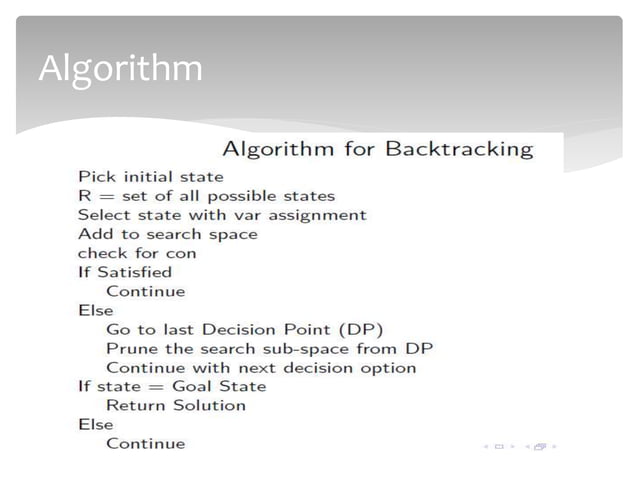 Constraint Satisfaction Problems Csp Pptx