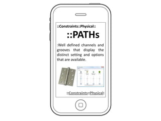 The Principles of Design: Constraints | PPTX