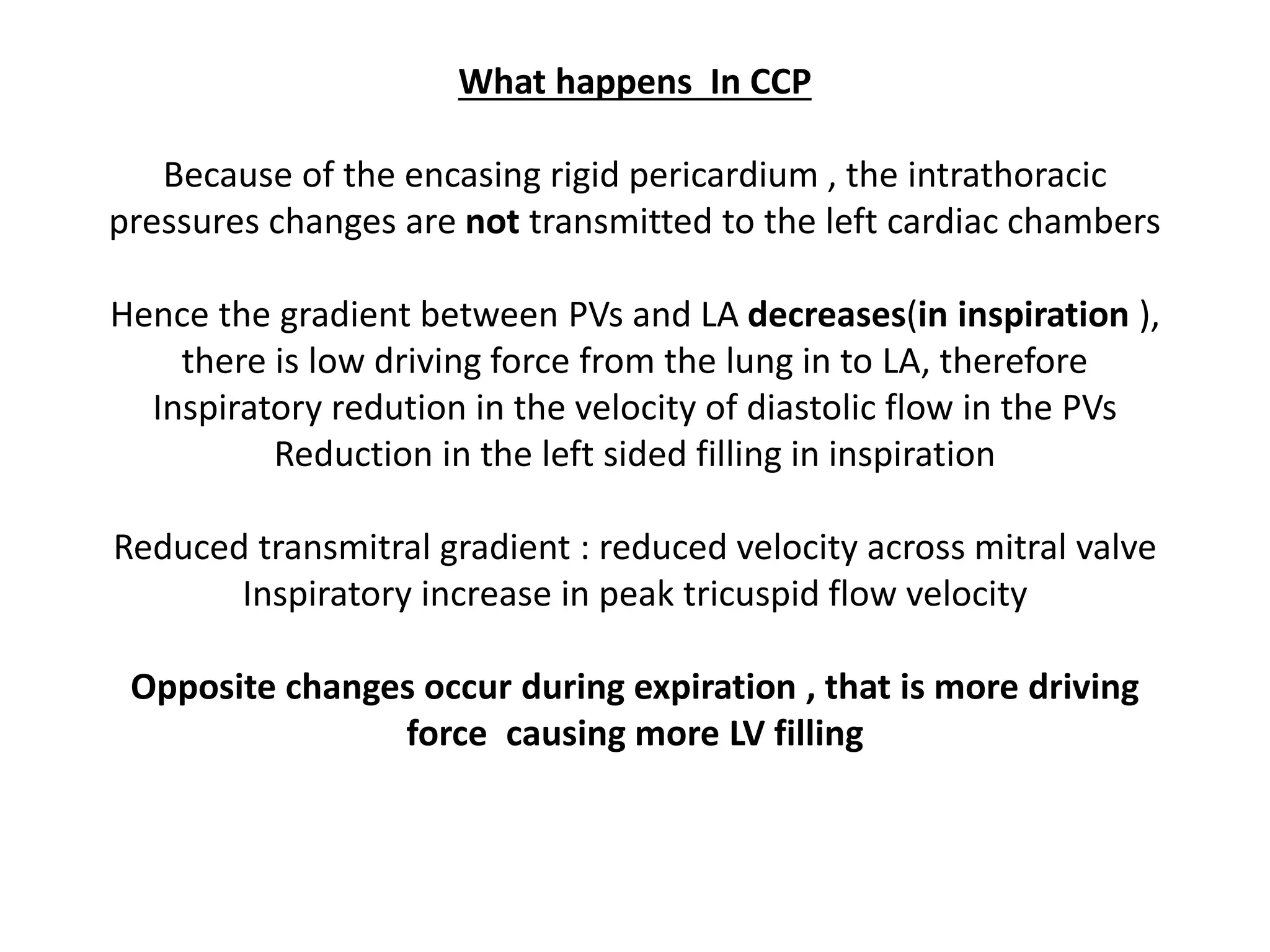 Constrictive pericarditis pathophysiology | PPTX