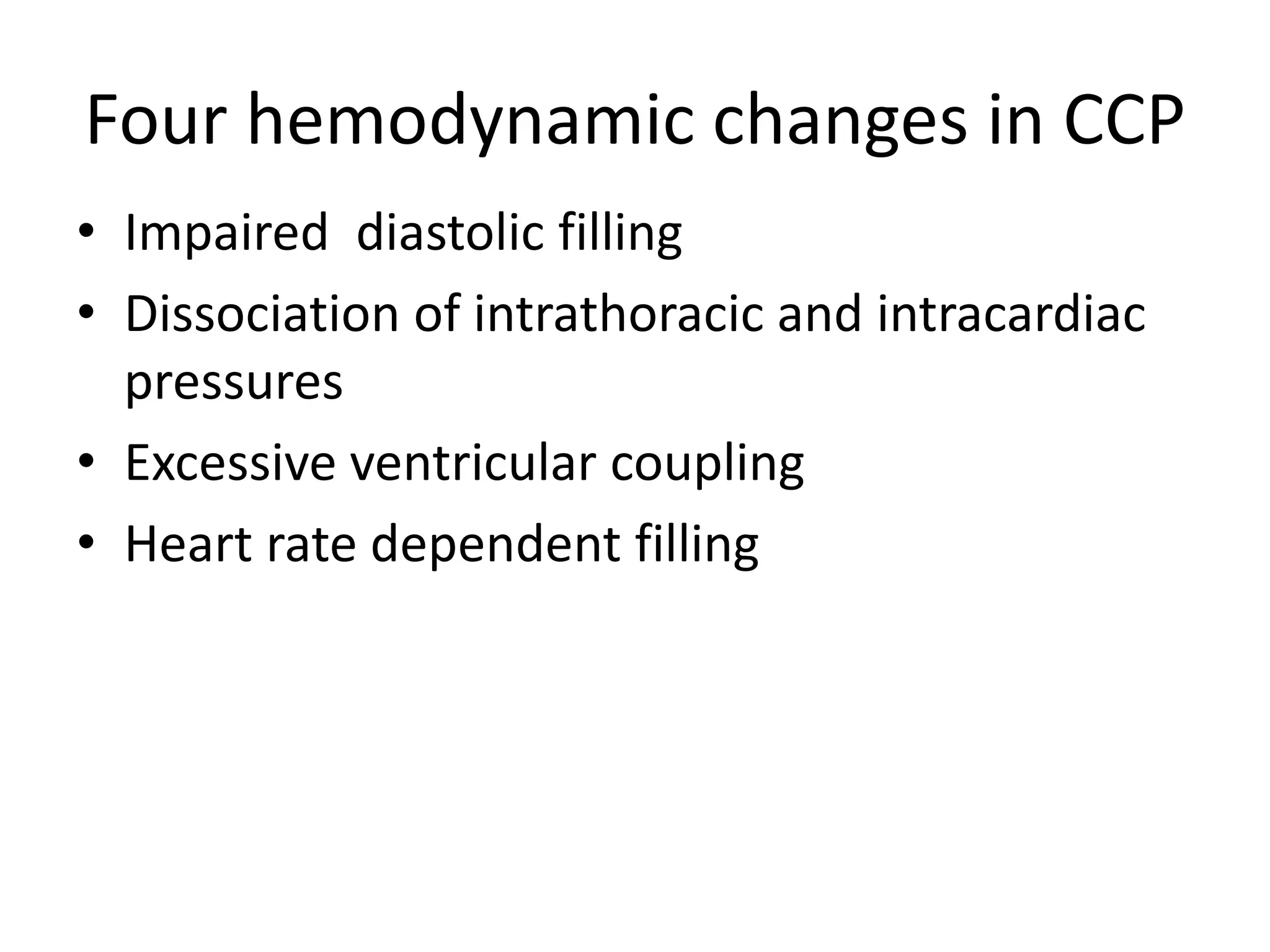 Constrictive pericarditis pathophysiology | PPTX