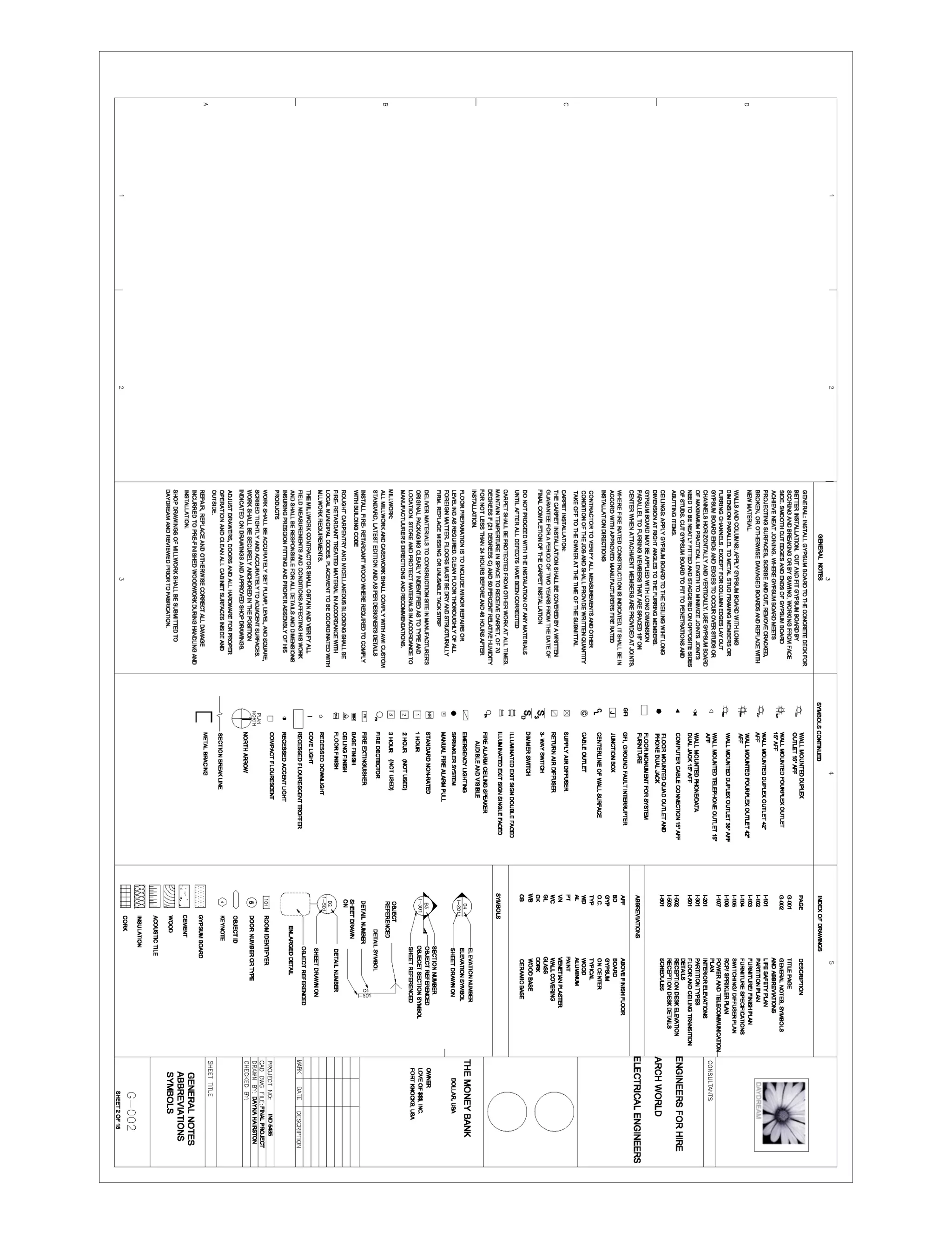 Constrt Doc General Sheet Notes I G 002 | PDF