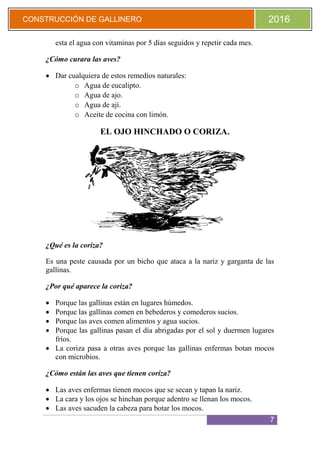 Construcción del gallinero Grupo Azará | PDF