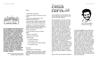 Construcción de poder popular | PDF