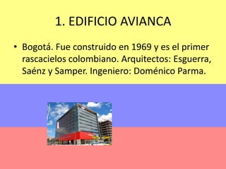 Construcciones arquitectonicas en colombia | PPTX