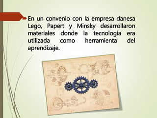seymour papert teoria del construccionismo | PPTX