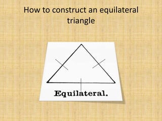 Construct 2 dimension shapes by folding a4 paper | PPTX