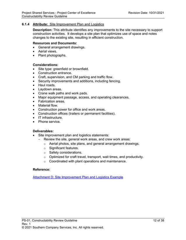 Constructability-Review-Guideline.pdf | Construction Industry | Industries