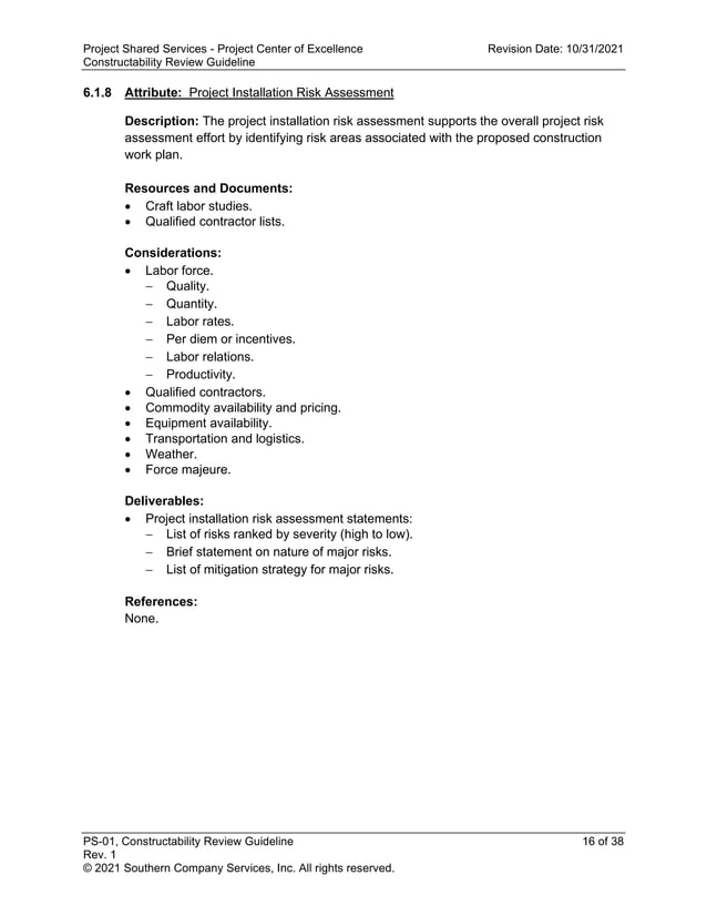 Constructability-Review-Guideline.pdf | Construction Industry | Industries