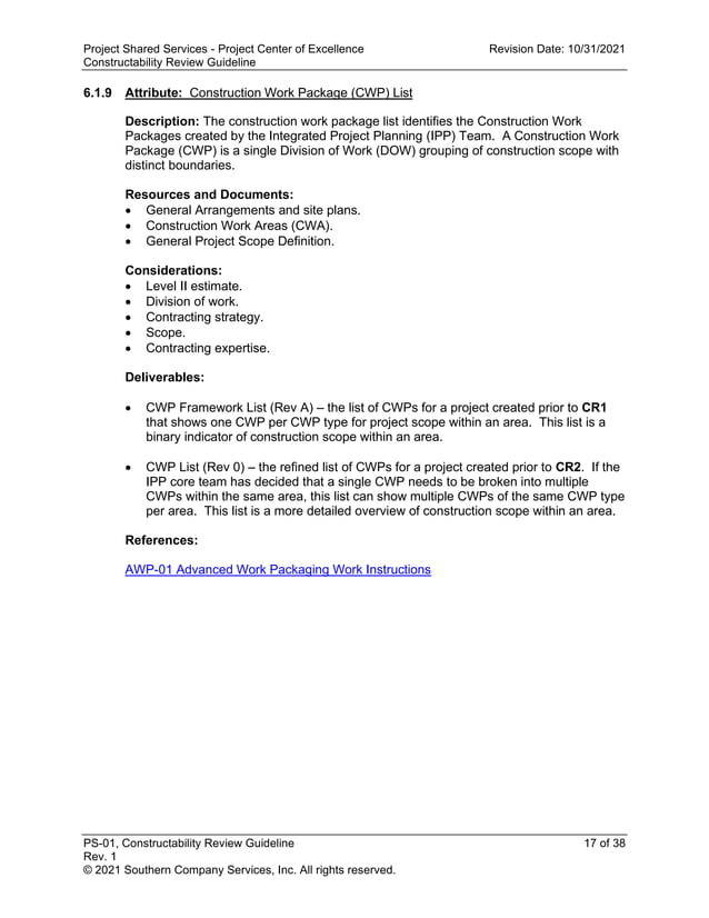 Constructability-Review-Guideline.pdf | Construction Industry | Industries