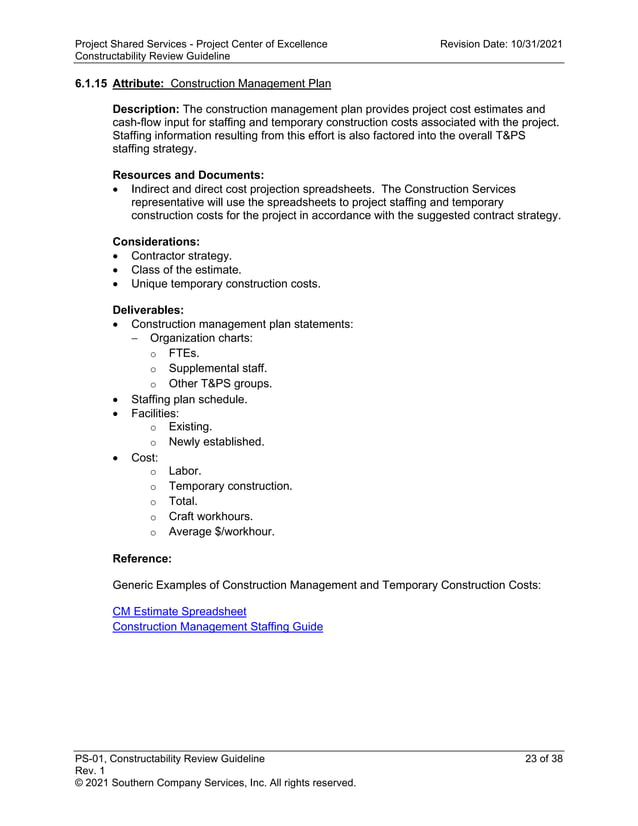 Constructability-Review-Guideline.pdf | Construction Industry | Industries