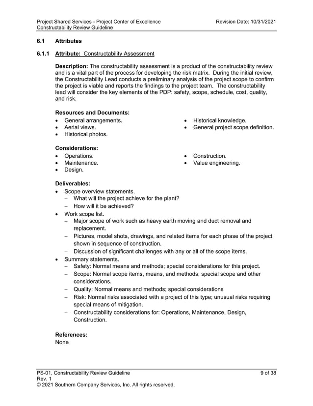 Constructability-Review-Guideline.pdf | Construction Industry | Industries