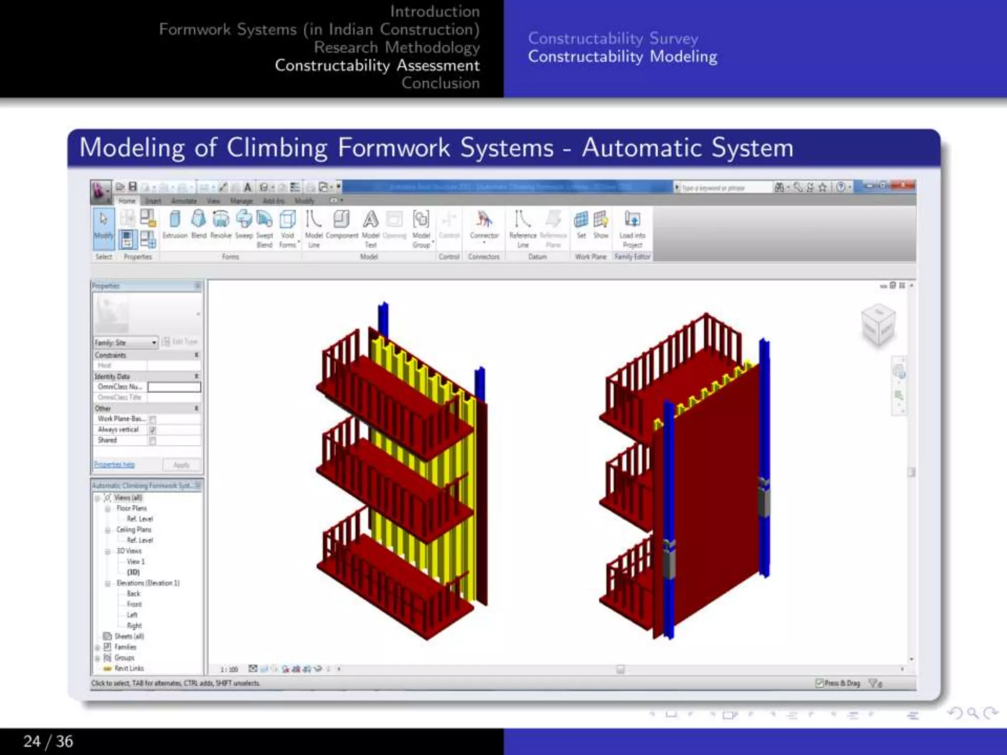 Constructability Assessment Of Climbing Formwork Systems Using Building Information Modeling Pdf