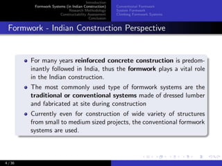 Constructability Assessment of Climbing Formwork Systems using Building Information Modeling | PPT