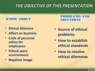 ETHICAL DILEMMA | PPT