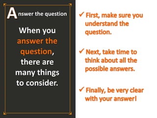 Constructed Response using the RAPP method | PPTX