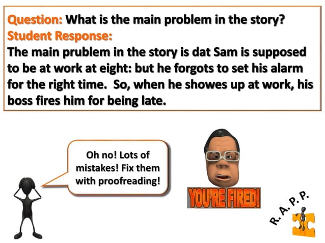 Constructed Response using the RAPP method | PPTX