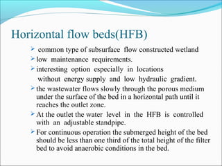 Constructed wetlands 2 | PPT