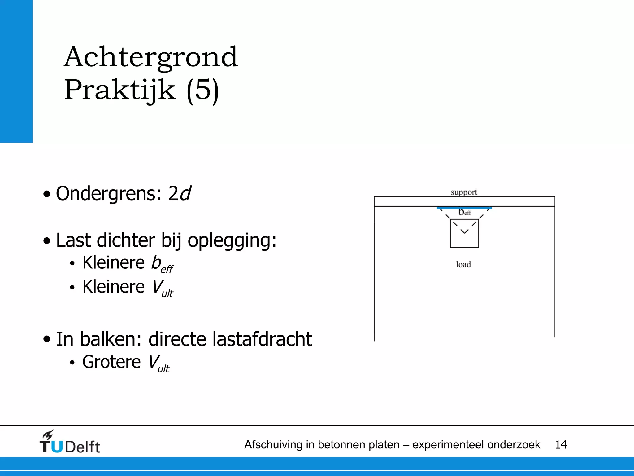 Afschuiving in betonnen platen | PPT
