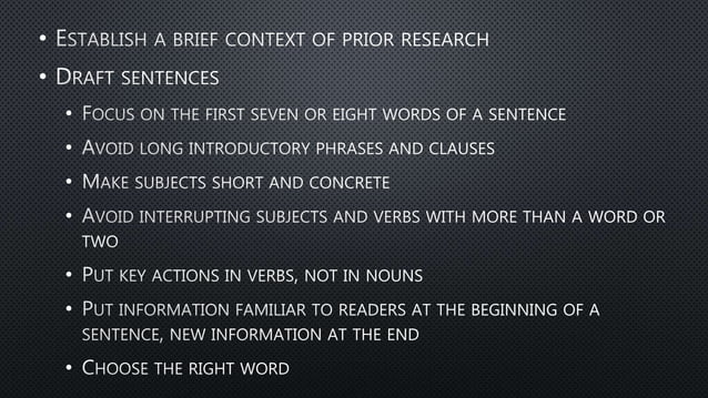 Constructing an academic argument | PPTX
