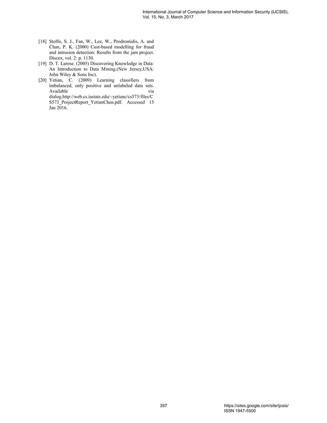 Constructing A Predictive Model For An Intelligent Network Intrusion Detection Pdf