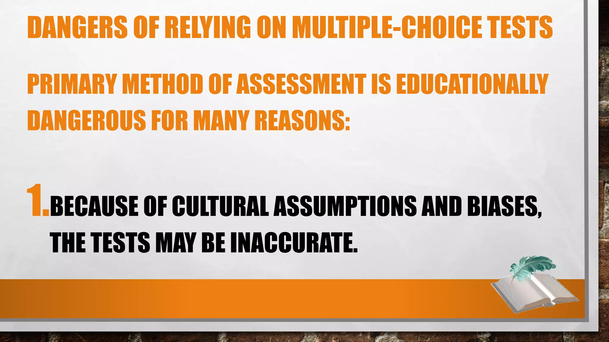 Constructing a true or false test | PPTX