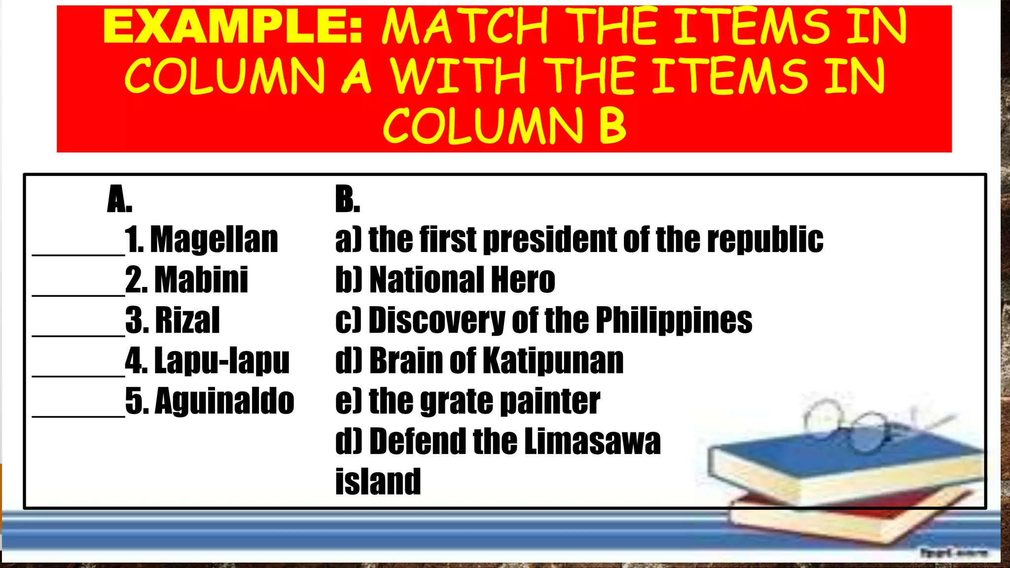Constructing A True Or False Test Pptx