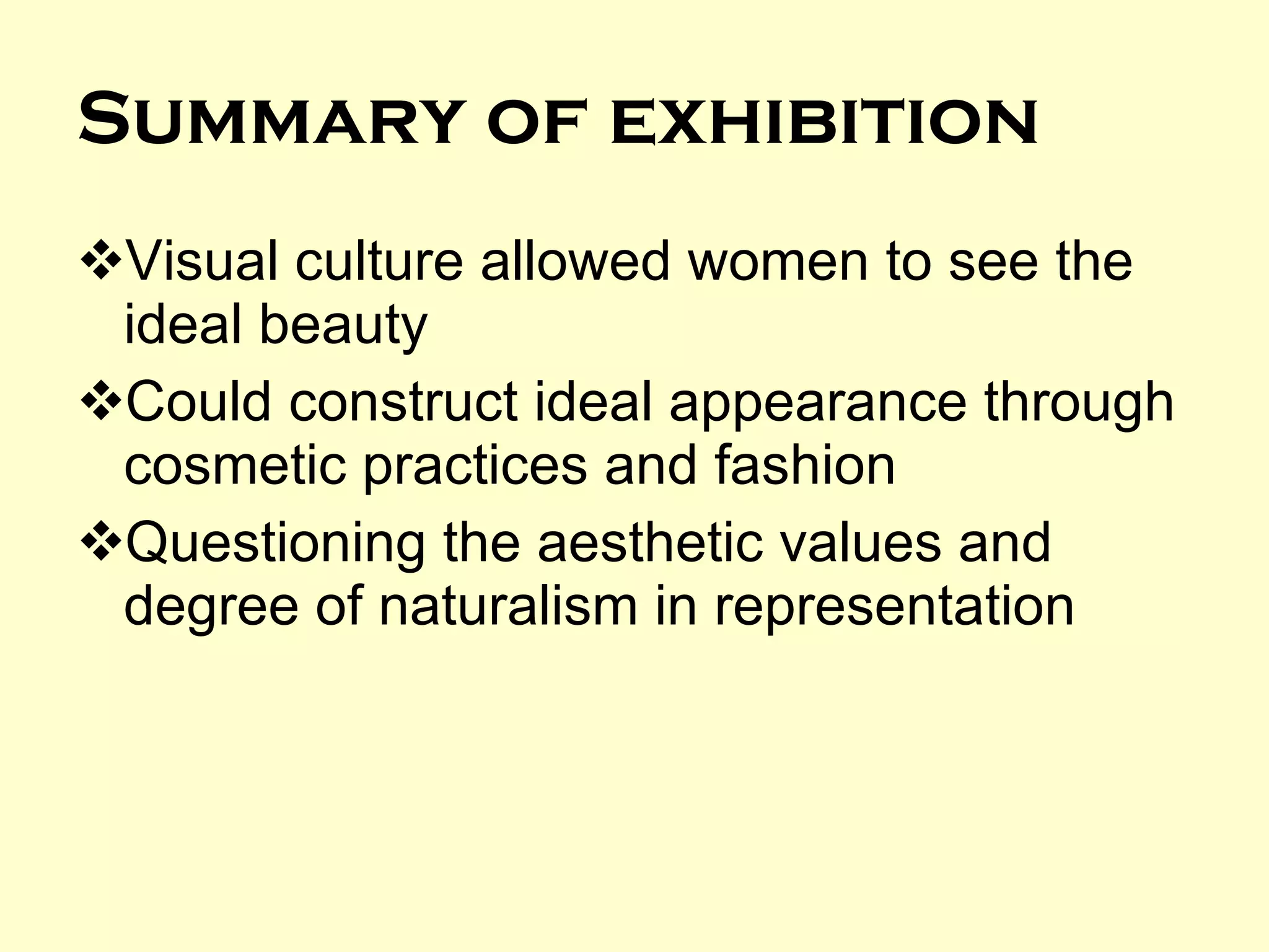 Constructing Beauty During The Italian Renaissance | PPT