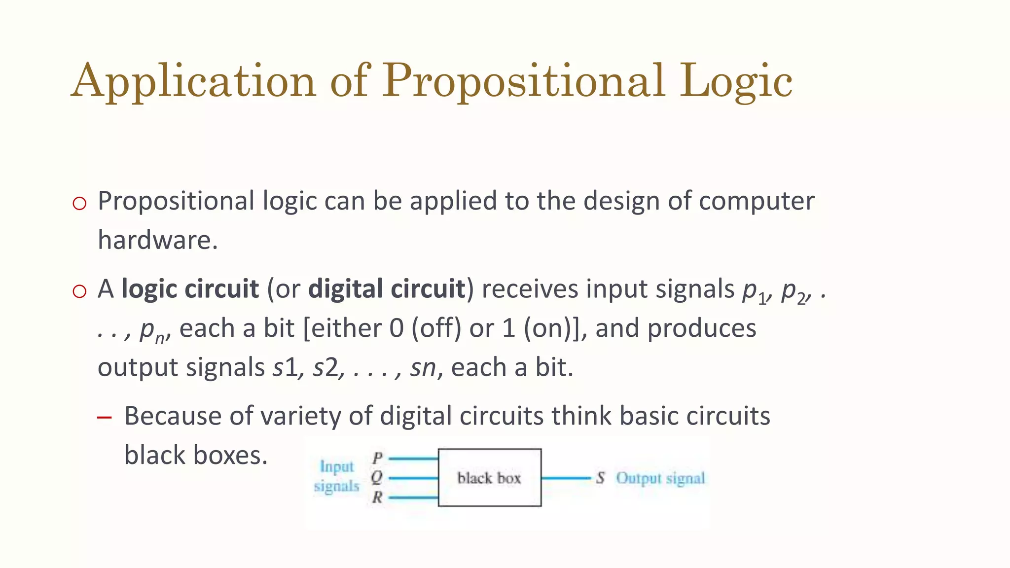 Constructing Circuits For Boolean Expressionsgate Pptx