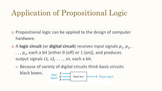 Constructing circuits for boolean expressions(gate) | PPTX