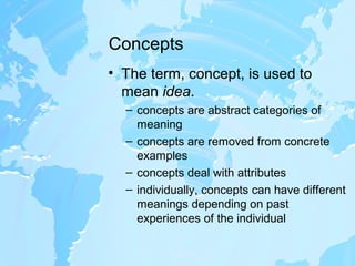 Constructing concepts and generalization (2) | PPT | Primary Education ...