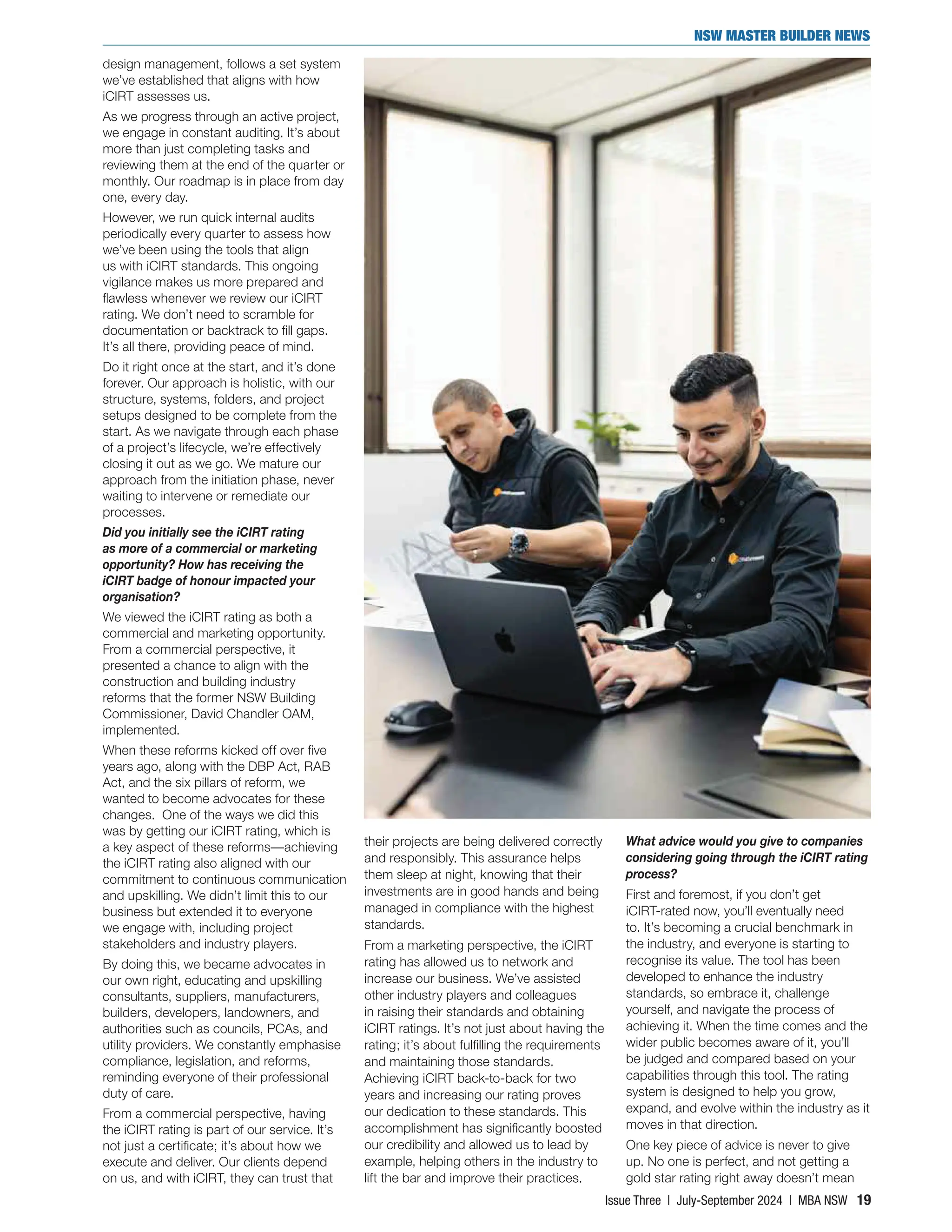 Constructing Confidence Creative Vision on the Role of iCIRT in ...