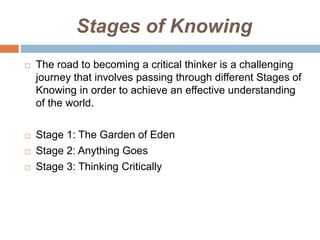 Constructing knowledge | PPT