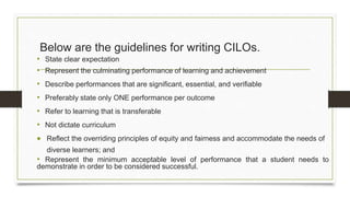 CONSTRUCTING OF PILO, CILO and ILO.pptx