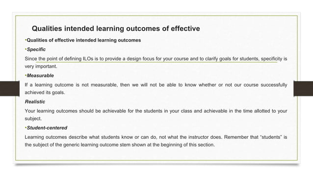 CONSTRUCTING OF PILO, CILO and ILO.pptx | Education industry | Industries
